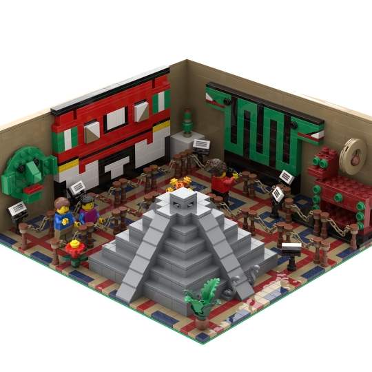 Maya exhibit from BrickLink Studio [BrickLink]