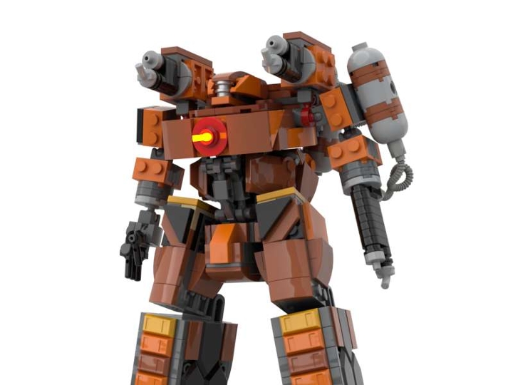 venus mech from BrickLink Studio [BrickLink]