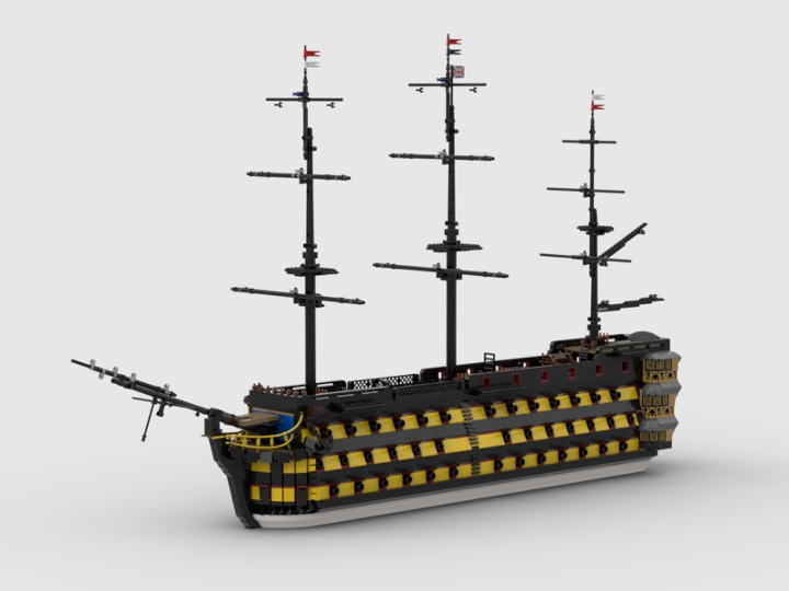 HMS Victory (More Photos in Disc) from BrickLink Studio [BrickLink]