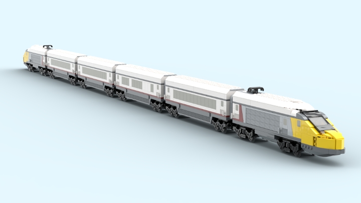 High Speed Train from BrickLink Studio [BrickLink]