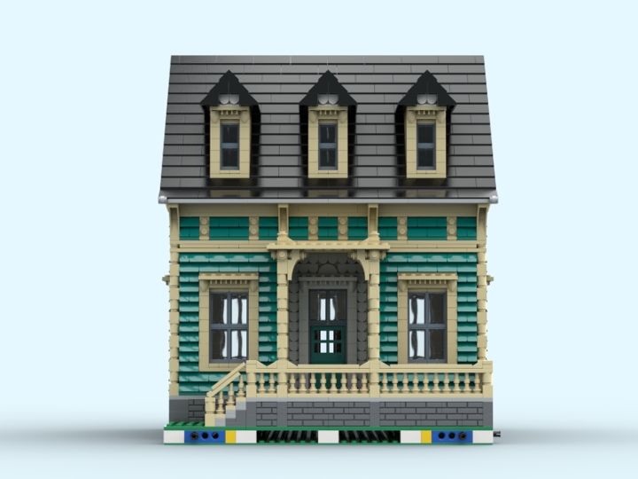 Victorian House from BrickLink Studio [BrickLink]