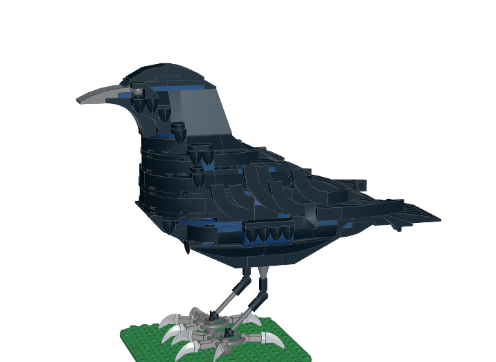 Crow from BrickLink Studio [BrickLink]