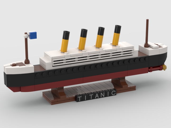 titanic from BrickLink Studio [BrickLink]