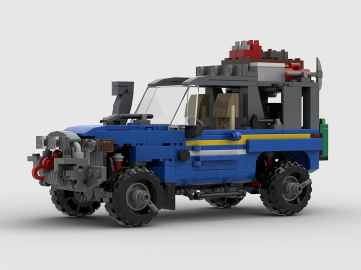4x4 Scout from BrickLink Studio [BrickLink]