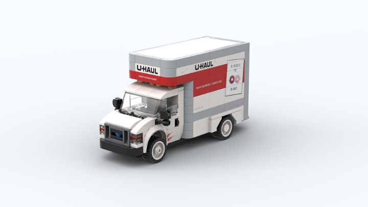 LEGO FORD F-350 U-Haul - 6pin-wide MOC by 2mkGarage from BrickLink ...