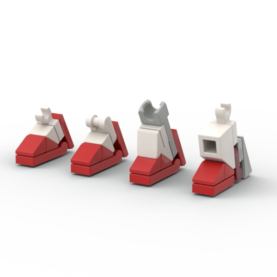Mecha Foot 4-type from BrickLink Studio [BrickLink]