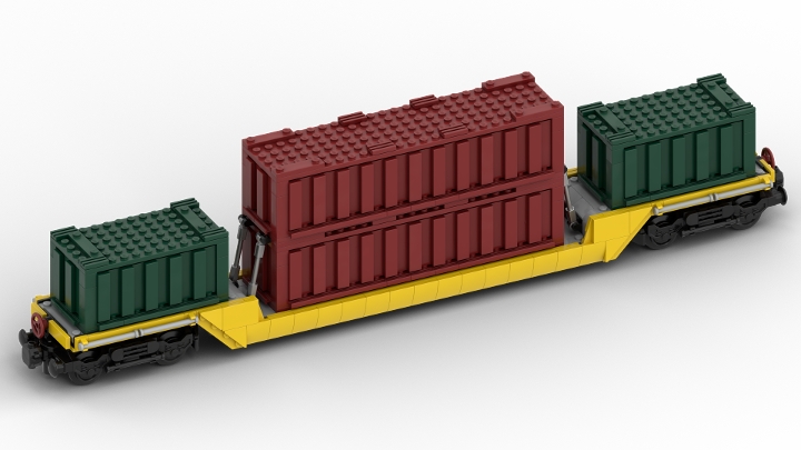 Train Cargo Wagon from BrickLink Studio [BrickLink]