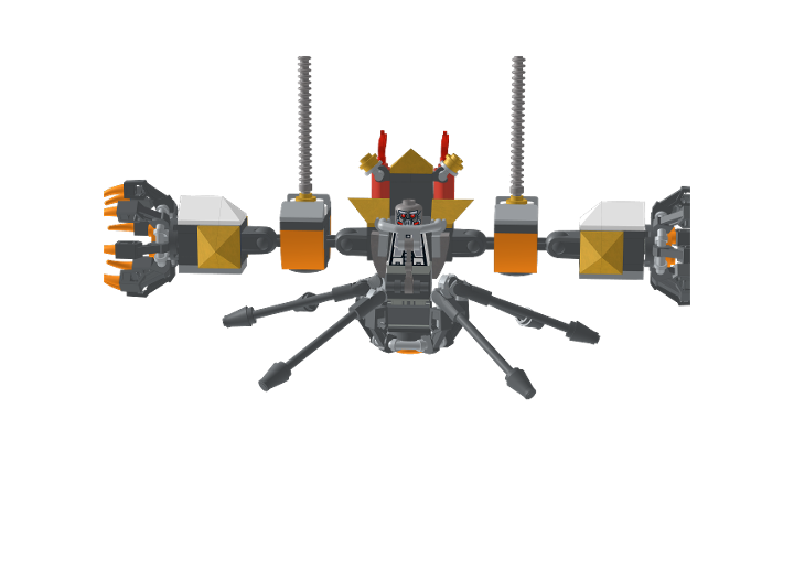 Spider Mech from BrickLink Studio [BrickLink]