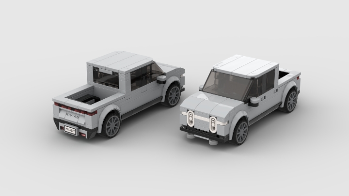 LEGO MOC Rivian R1T all-electric SUV 6pin-wide by 2mkGarage from ...