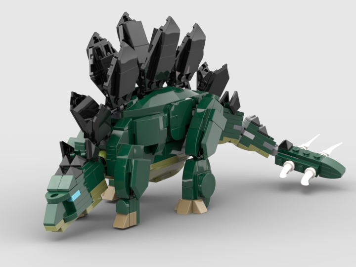 Stegosaurus from BrickLink Studio [BrickLink]