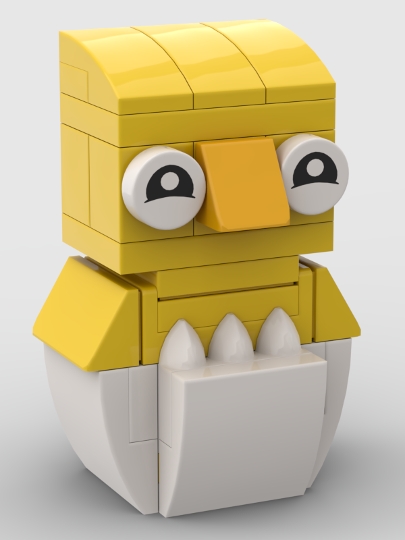 6515332: Chick in Egg from BrickLink Studio [BrickLink]