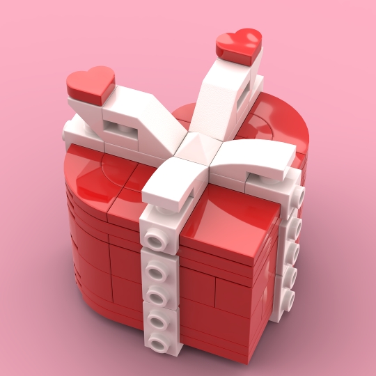Valentine's Day Gift Box from BrickLink Studio [BrickLink]