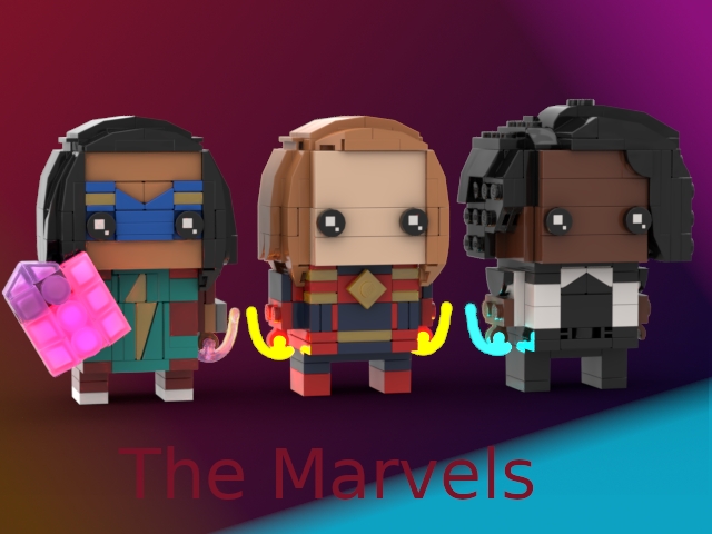 The Marvels from BrickLink Studio [BrickLink]
