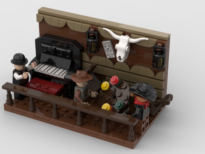 LEGO Poker Showdown from BrickLink Studio [BrickLink]