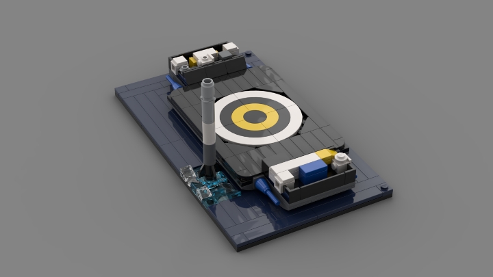 Mini Falcon Heavy Test Flight Center Core from BrickLink Studio [BrickLink]