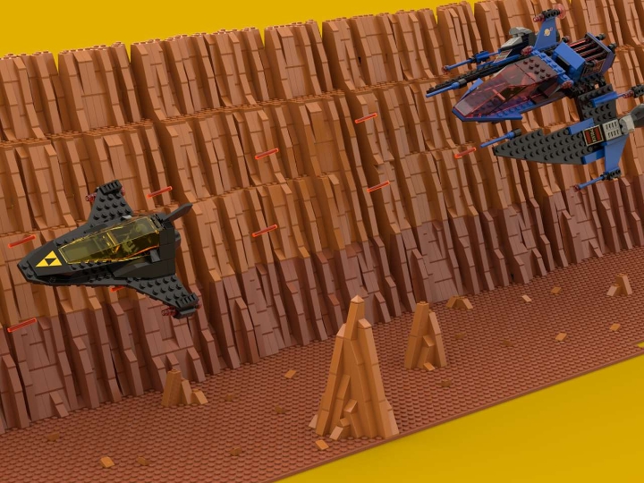 Red Route 3 from BrickLink Studio [BrickLink]