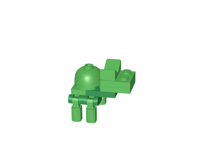 Bulbasaur from BrickLink Studio [BrickLink]