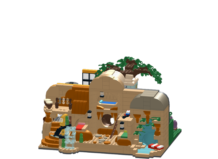 Fraggle Rock from BrickLink Studio [BrickLink]