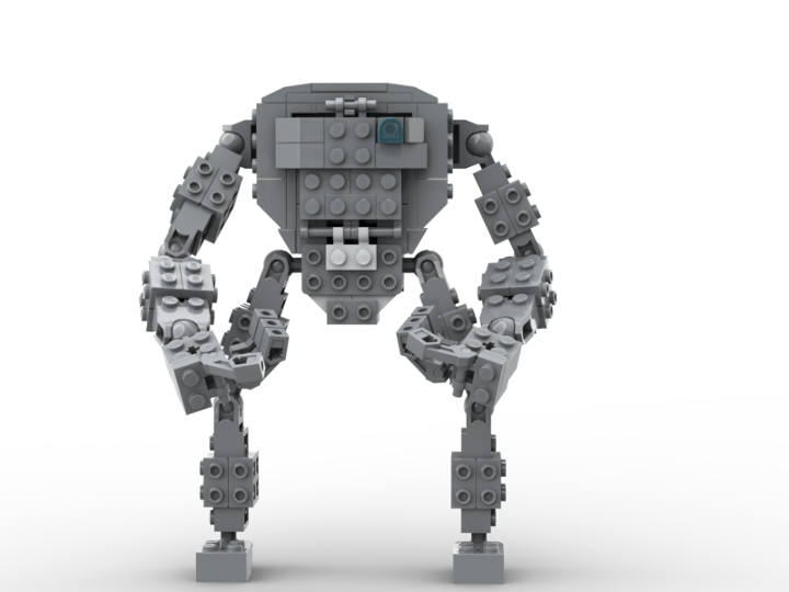 Titanfall Mech Frame (unplated version) from BrickLink Studio [BrickLink]