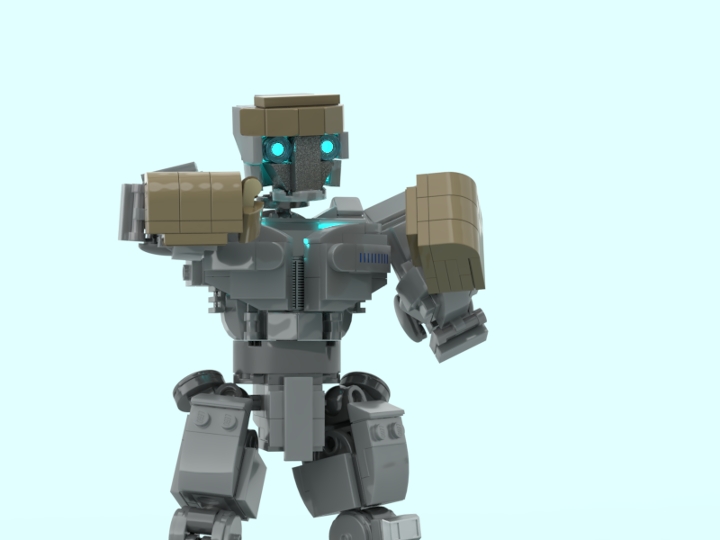 Real Steel : Atomizer from BrickLink Studio [BrickLink]