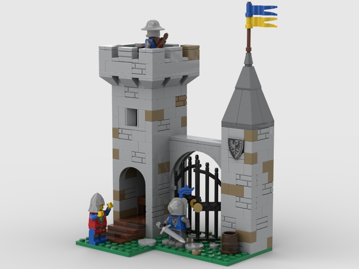 The Tower Entrance from BrickLink Studio [BrickLink]