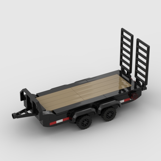 Small Flatbed Trailer from BrickLink Studio [BrickLink]