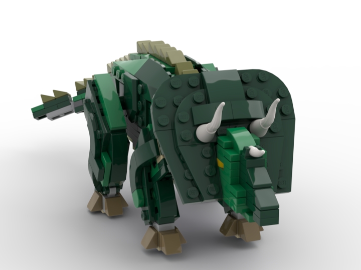 Triceratops from BrickLink Studio [BrickLink]