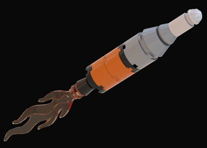 NASA Mars Sample Return Rocket from BrickLink Studio [BrickLink]