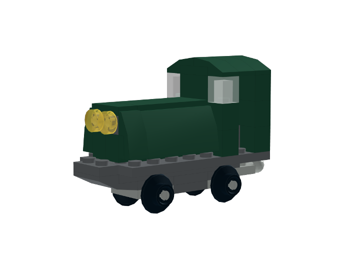 Narrow Gauge Diesel Train from BrickLink Studio [BrickLink]