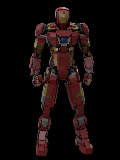 IronMan Mark 46 from BrickLink Studio [BrickLink]