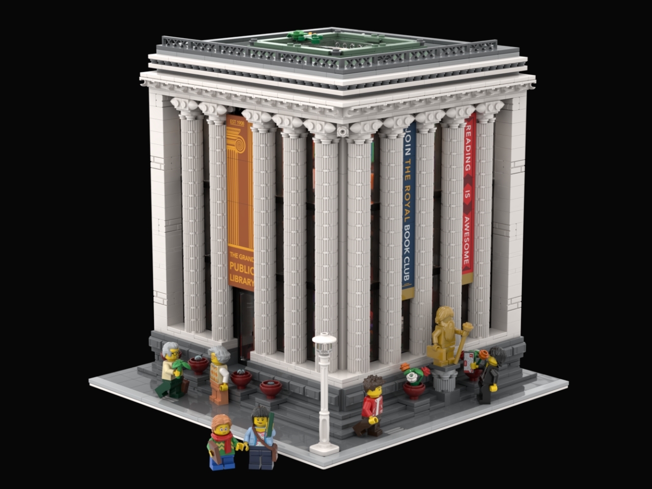 [The Grand Public Library] [BrickLink]