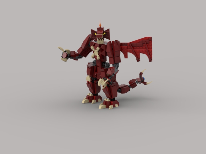 Destoroyah from BrickLink Studio [BrickLink]
