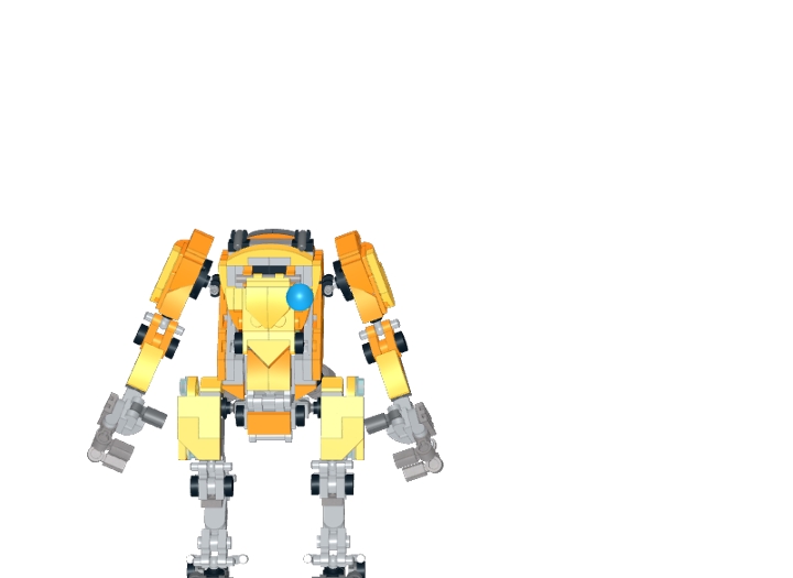 Stryder Class Titan- Titanfall from BrickLink Studio [BrickLink]