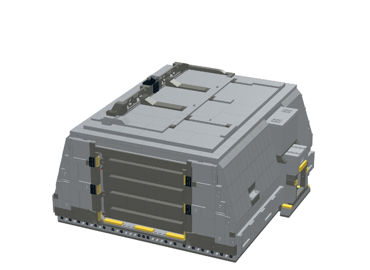 Imperial Storage Hangar V1 from BrickLink Studio [BrickLink]