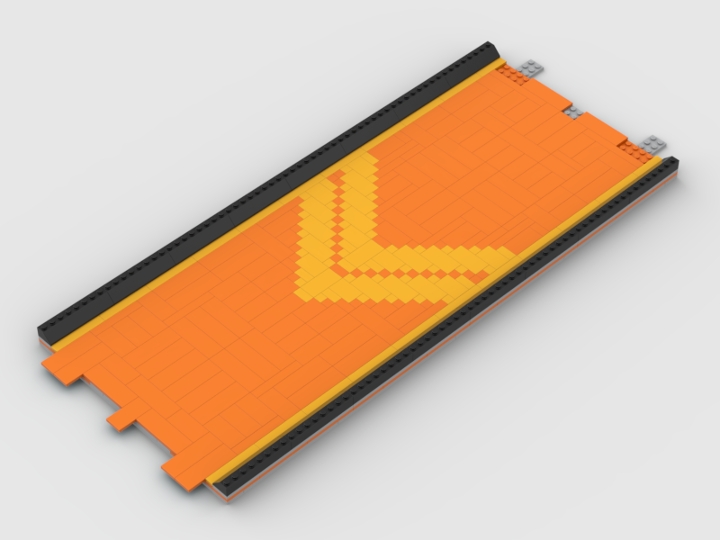 Hot Wheels Acceleracers Track from BrickLink Studio [BrickLink]