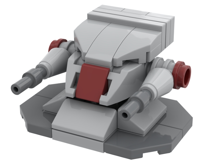Venator Weapon Turrrets from BrickLink Studio [BrickLink]