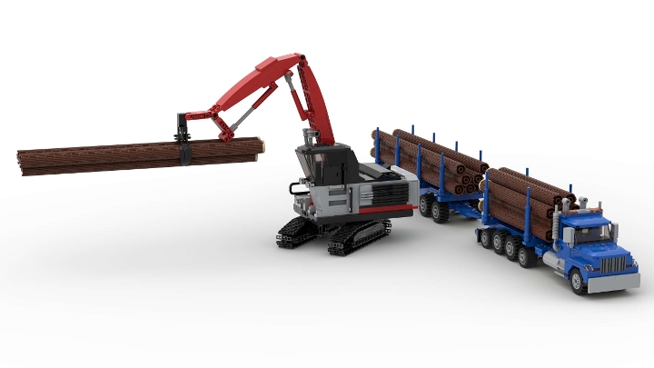 Log Loader from BrickLink Studio [BrickLink]