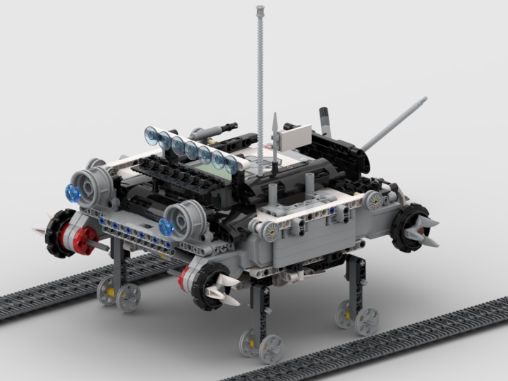 Tracked Vehicle V1 3 From Bricklink Studio Bricklink