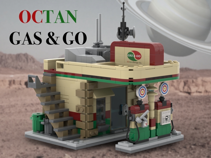 gas station from BrickLink Studio [BrickLink]