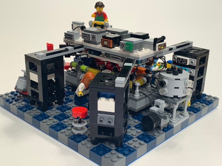 atomic physics lab from BrickLink Studio [BrickLink]