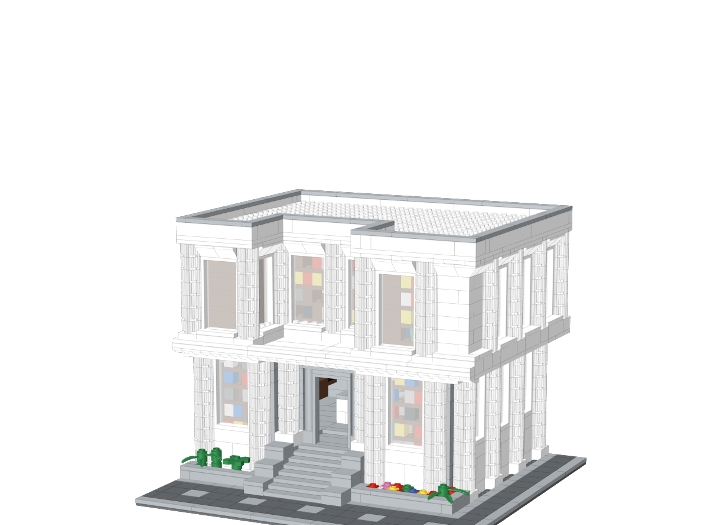 The Library from BrickLink Studio [BrickLink]