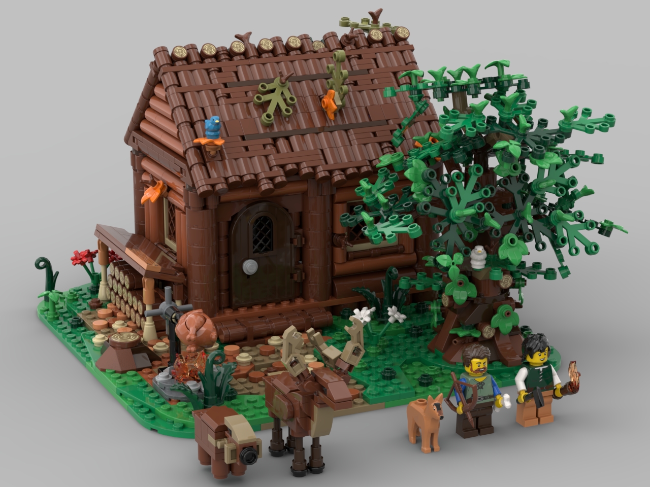 [Hunter's Log Cabin] [BrickLink]