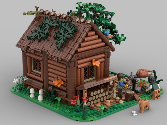 [Hunter's Log Cabin] [BrickLink]