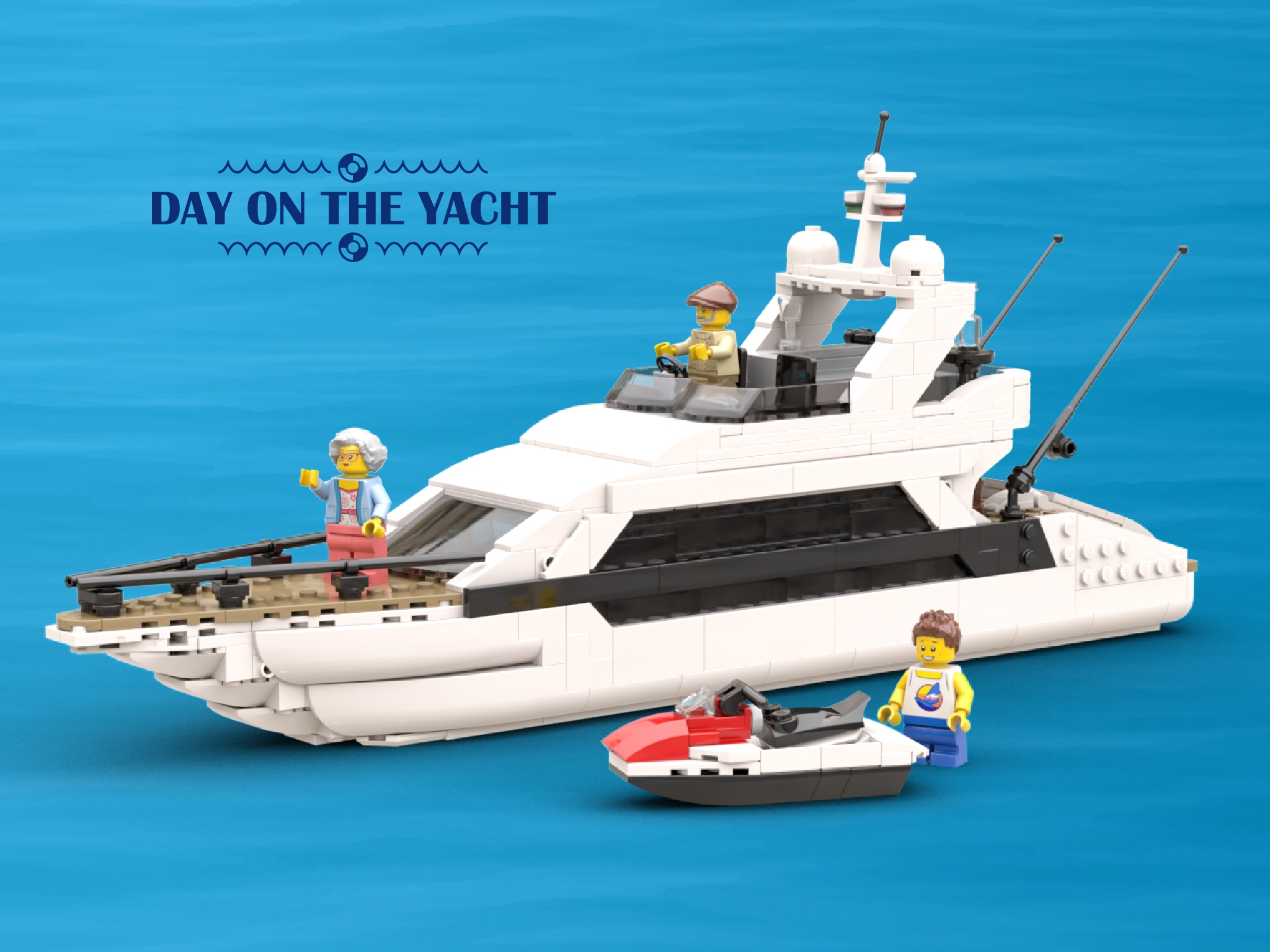 [Day on the Yacht] [BrickLink]