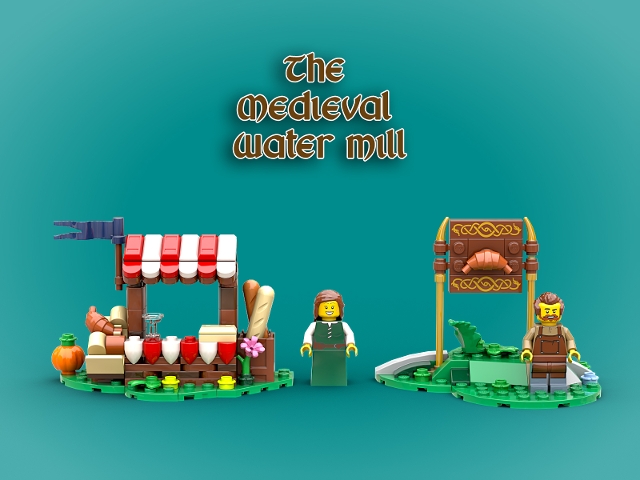 [The Medieval Water Mill] [BrickLink]