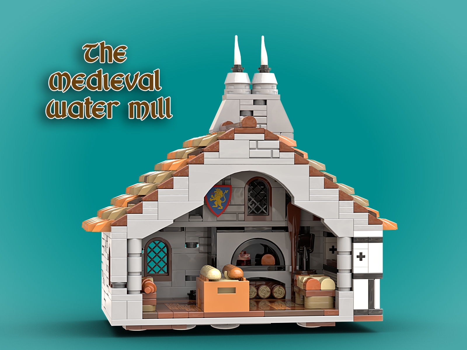 [The Medieval Water Mill] [BrickLink]
