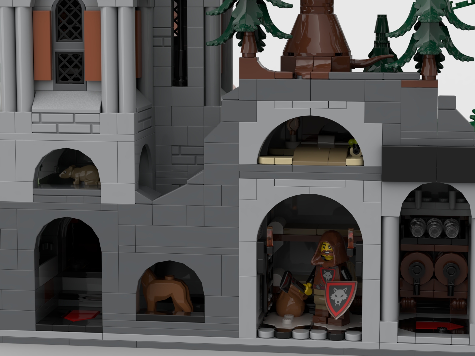 [Wolves' Cavern] [BrickLink]
