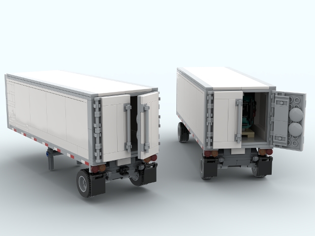 [Day Cab Semi Truck] [BrickLink]