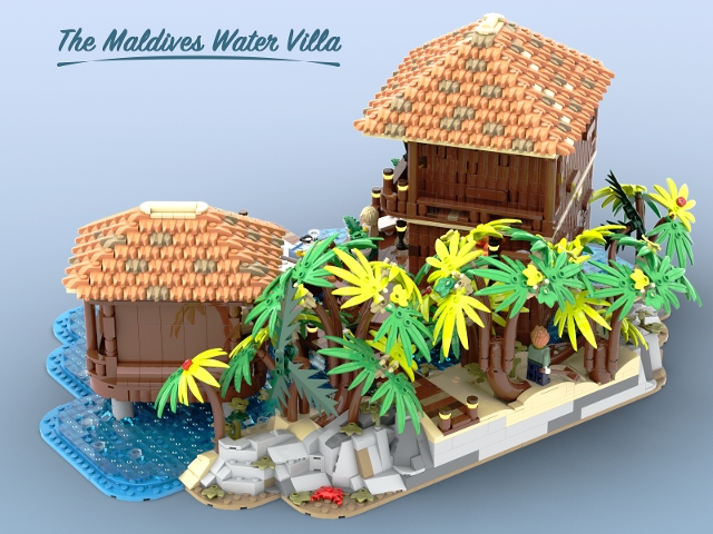 [The Maldives Water Villa] [BrickLink]