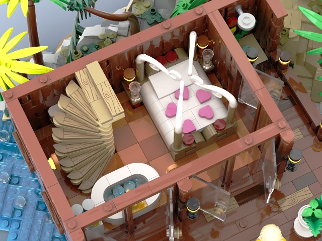 [The Maldives Water Villa] [BrickLink]